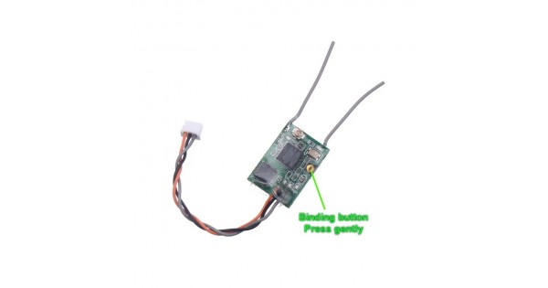 Kensun Satellite Receiver with Binding Button DSMX & DSM2 Compatible ...